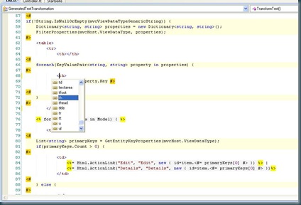 tangible T4 Editor V1.4 – Support for ASP.NET MVC T4 Template Editing with Intelli-Sense in FREE ...
